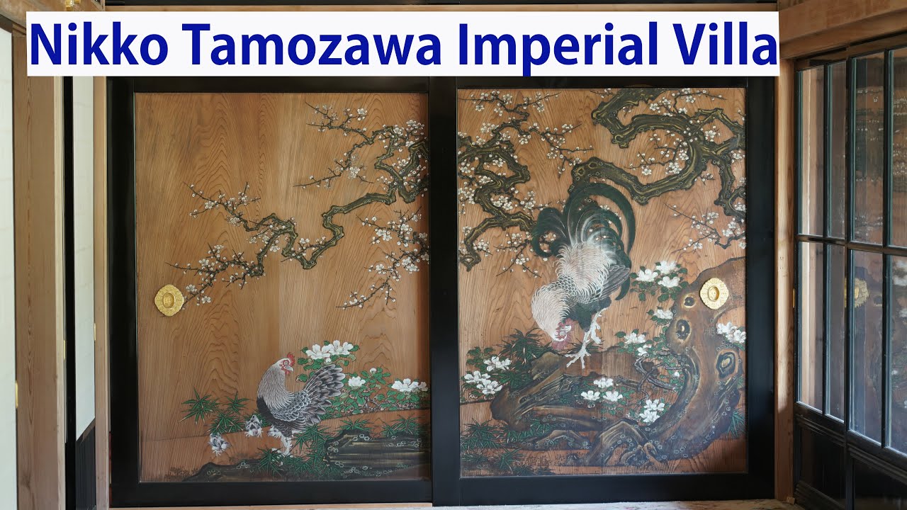 Beautiful Nikko Tamozawa Imperial Villa in Nikko - YouTube