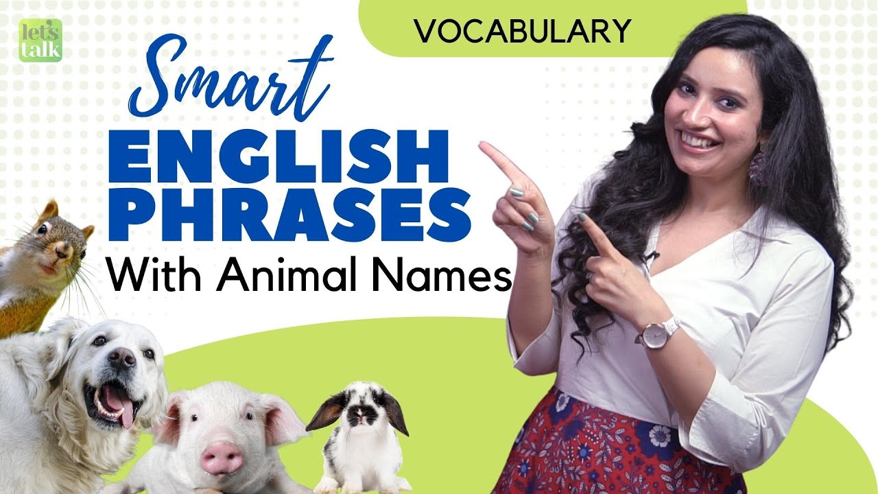 Smart English Phrases With Animal Names | Advanced English Expressions ...
