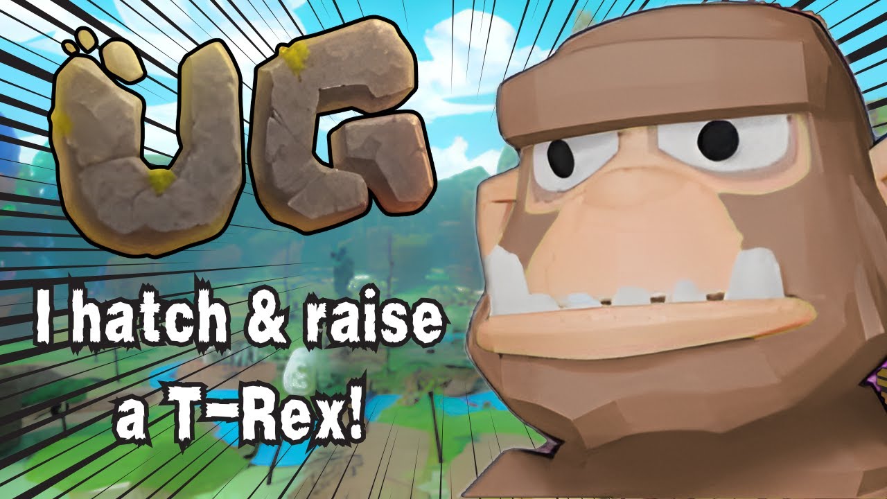I Hatched a T-Rex and Raised It to Age 5 in UG VR! - YouTube
