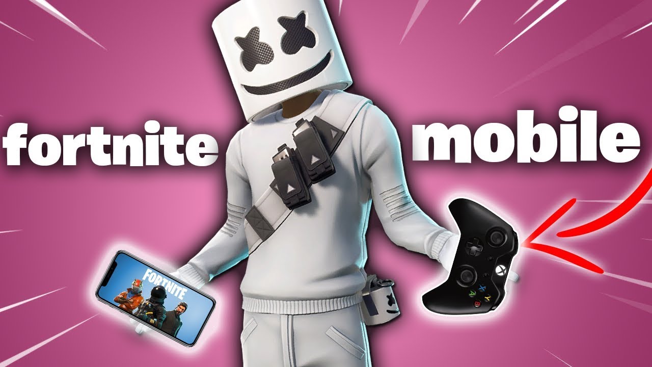 HOW TO PLAY FORTNITE MOBILE WITH A CONTROLLER! - YouTube