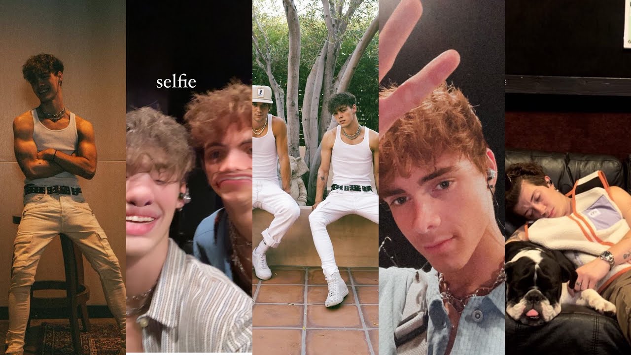 Zach Herron photoshoot & Corbyn Besson whole day update at studio ...