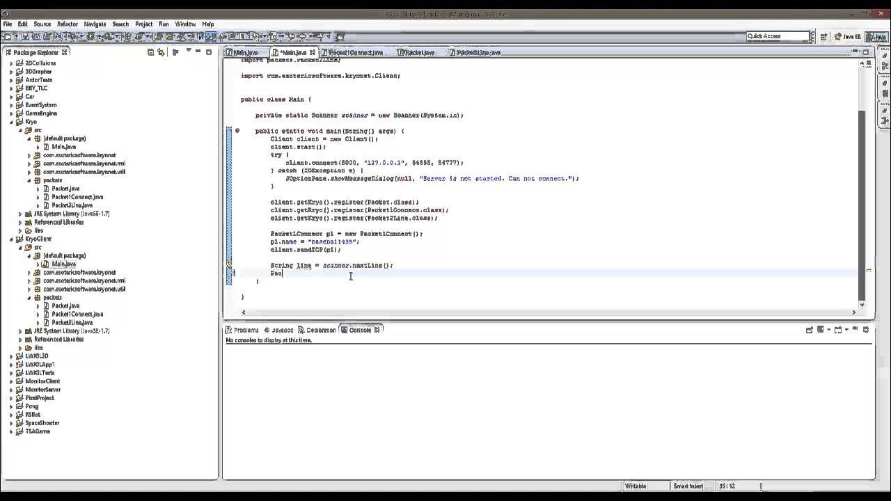 Java Networking - 2 - Creating an Echo Server - YouTube