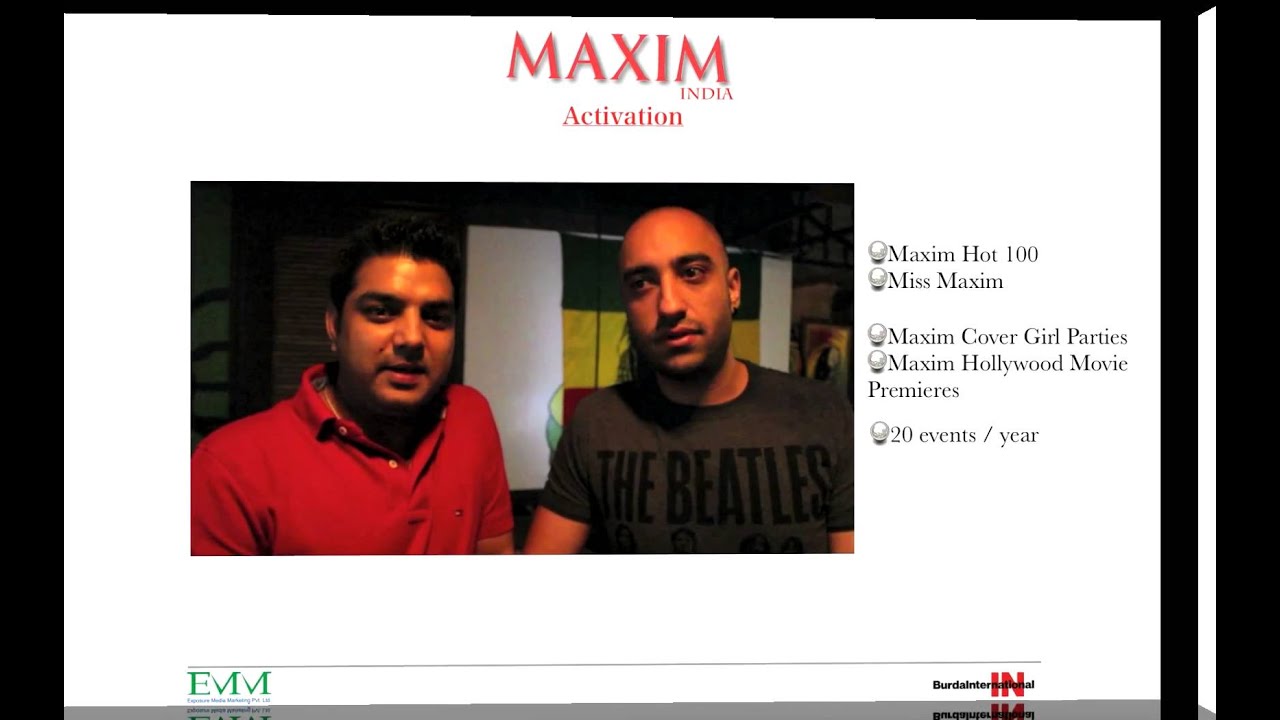 Maxim - A presentation - YouTube