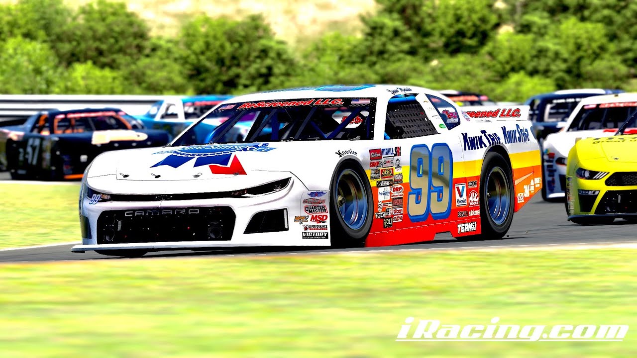 iRacing Late Model Stocks at Lime Rock (Backmarkers Racing League ...