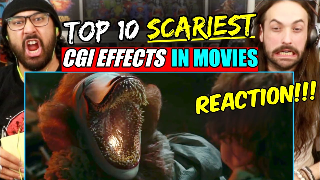 TOP 10 SCARIEST CGI EFFECTS IN MOVIES - REACTION!!! - YouTube