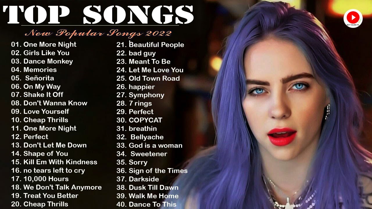 TOP 40 Songs of 2022 (Best Hit Music Playlist) on Spotify @Sky Music PL ...