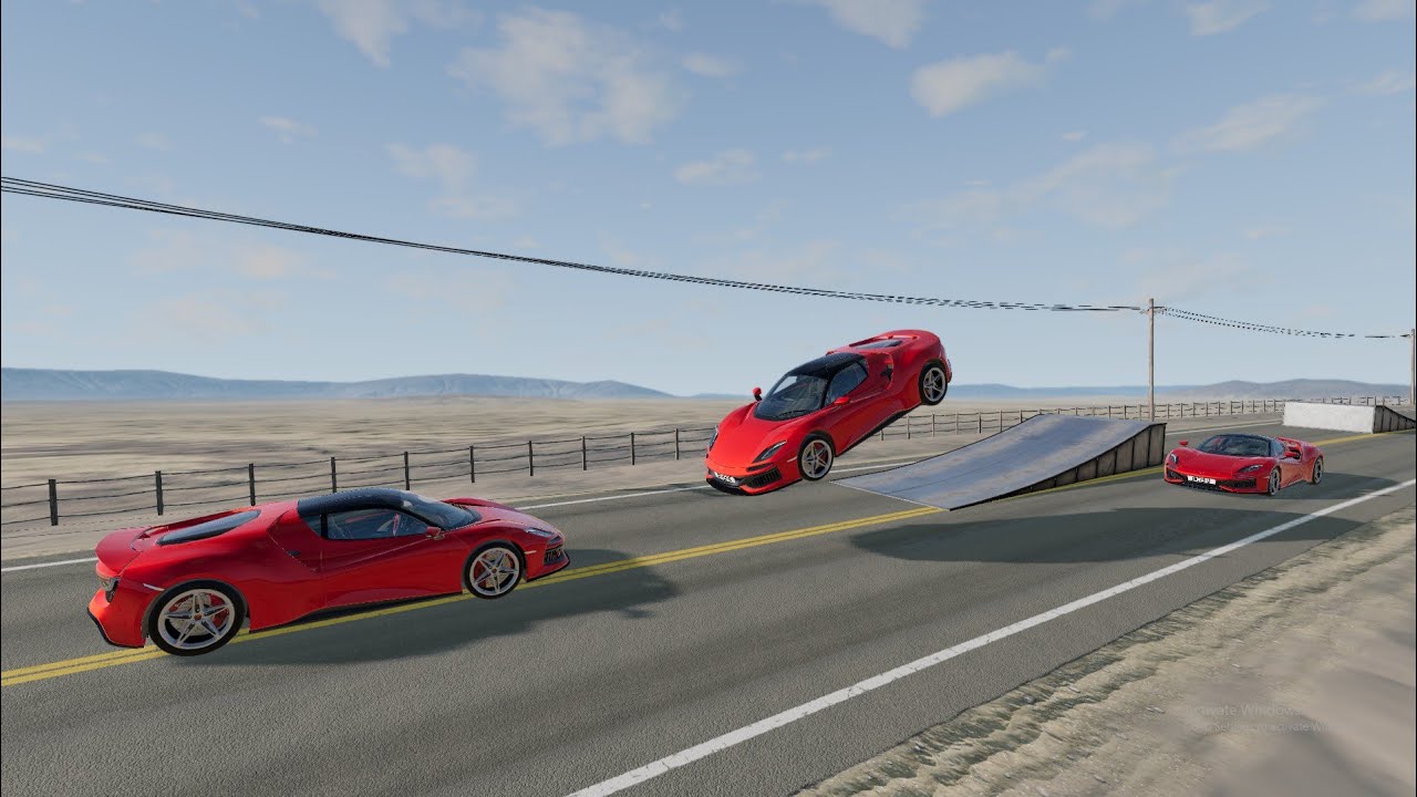 high speed car racing game @BeamNGKING - YouTube