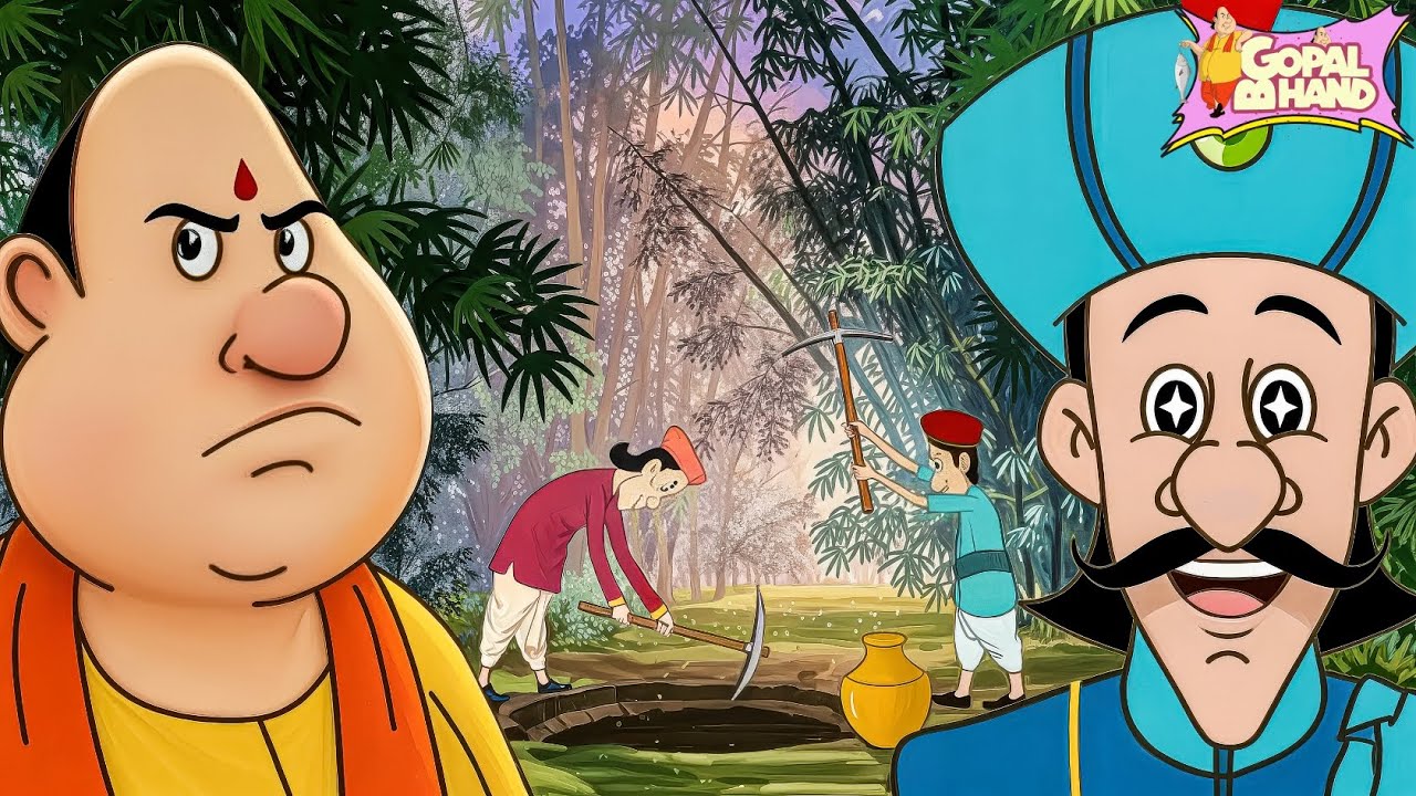 মন্ত্রীর বাঁদরামি | Manti Hides All Of Raja's Gold - Gopal Finds The ...