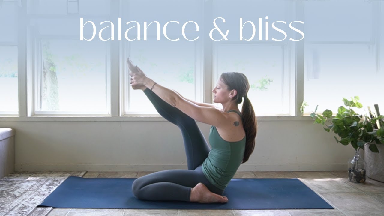 1 Hour Full Body Yoga Flow | Balance & Bliss in 60 Minutes - YouTube