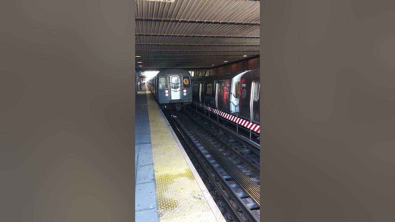 Prospect Park Bound R68 Yellow S train leaving Coney Island - YouTube