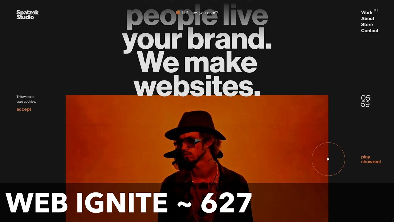 web ignite ~ 627 : Spatzek Studio - YouTube