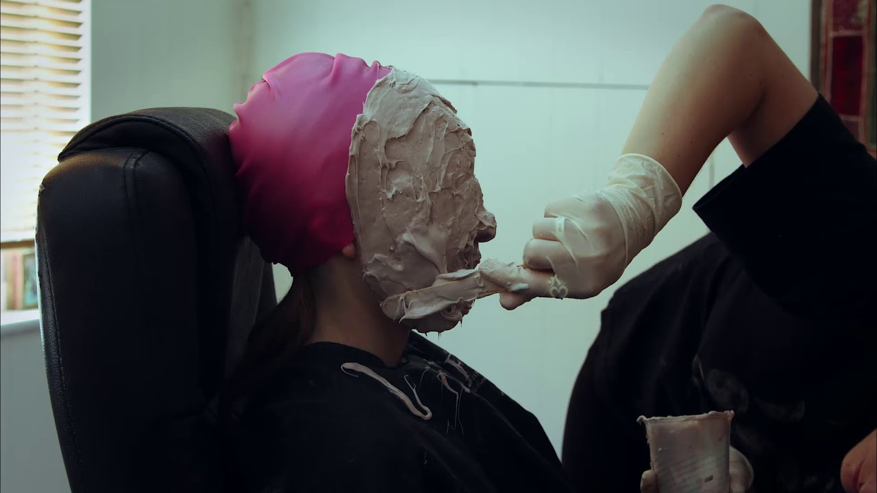 Sped-Up Face Casting Timelapse - YouTube