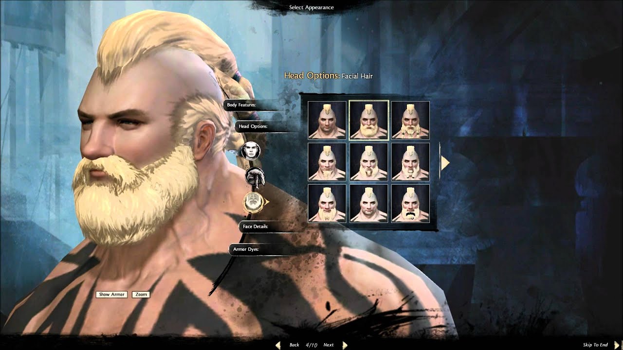 Guild Wars 2 Beta 1080p - Norn Character Creation and Opening Cinematic ...