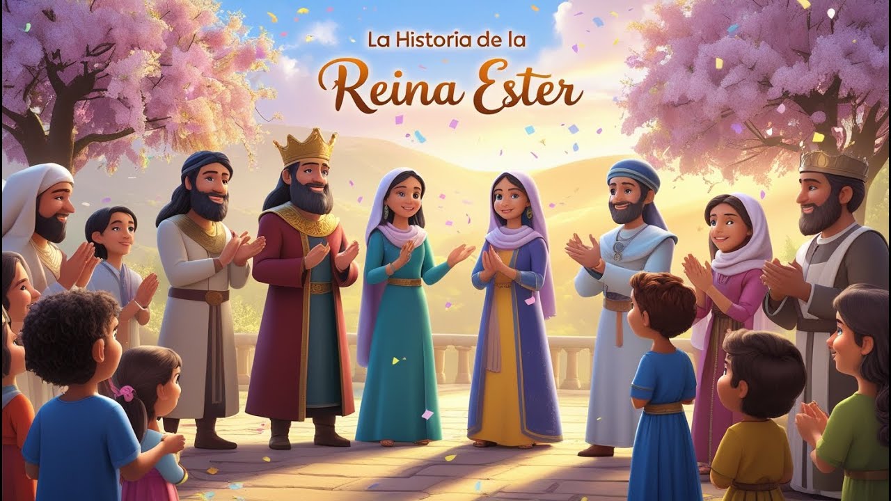La Historia de la Reina Ester | Canción Cristiana Infantil | Música ...