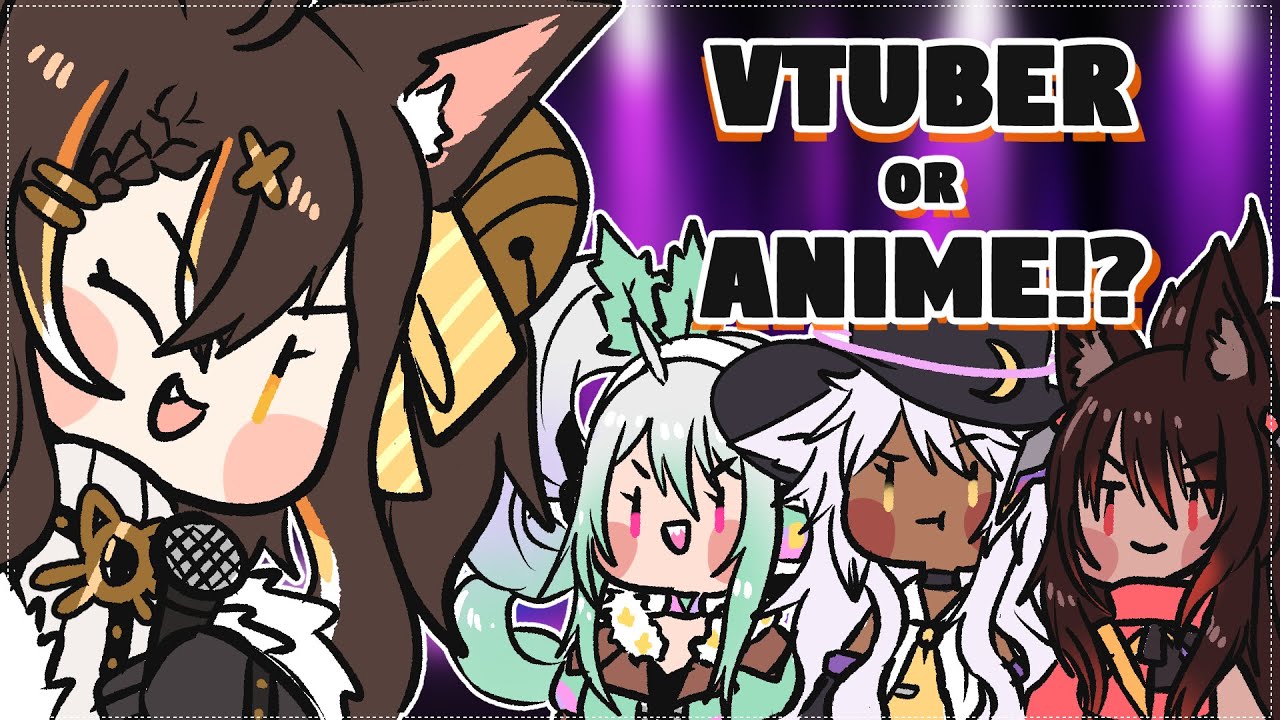 Vtuber or Anime!? - A game show - YouTube