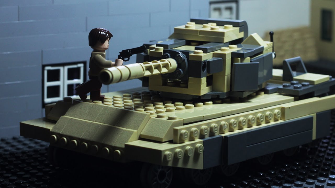 LEGO Abrams Tank Build Video - ChickenFeetFilms - YouTube