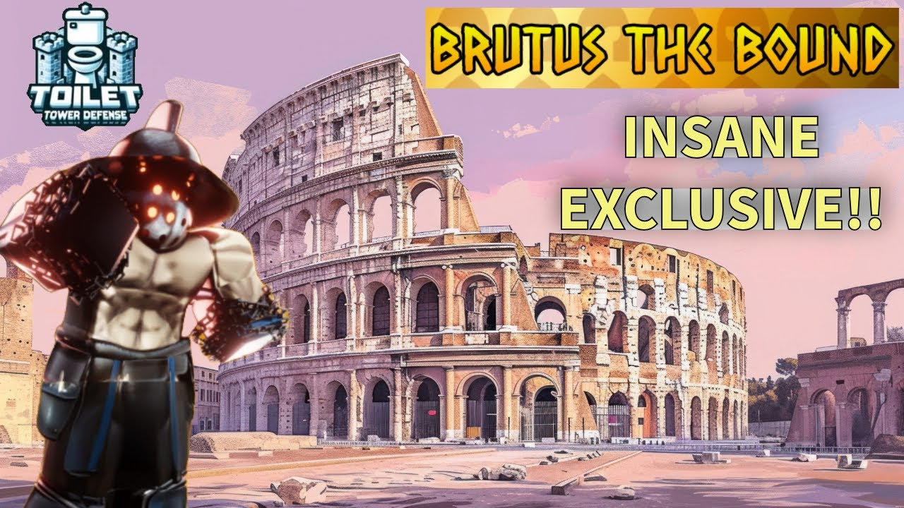 Is Brutus The Bound In Toilet Tower Defence INSANE? - YouTube