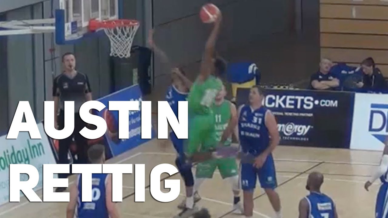 Austin Rettig Catches Monster Body for Manchester Giants in Pre-Season ...