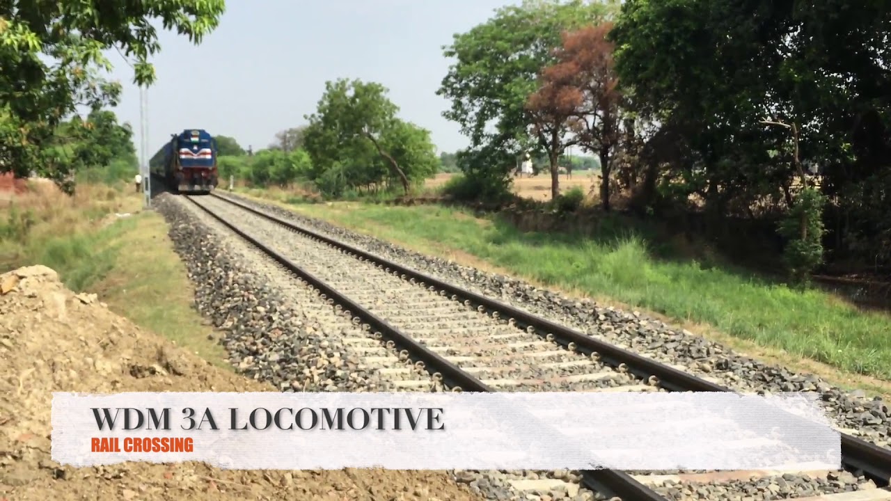 WDM 3A locomotive 🚂 - YouTube