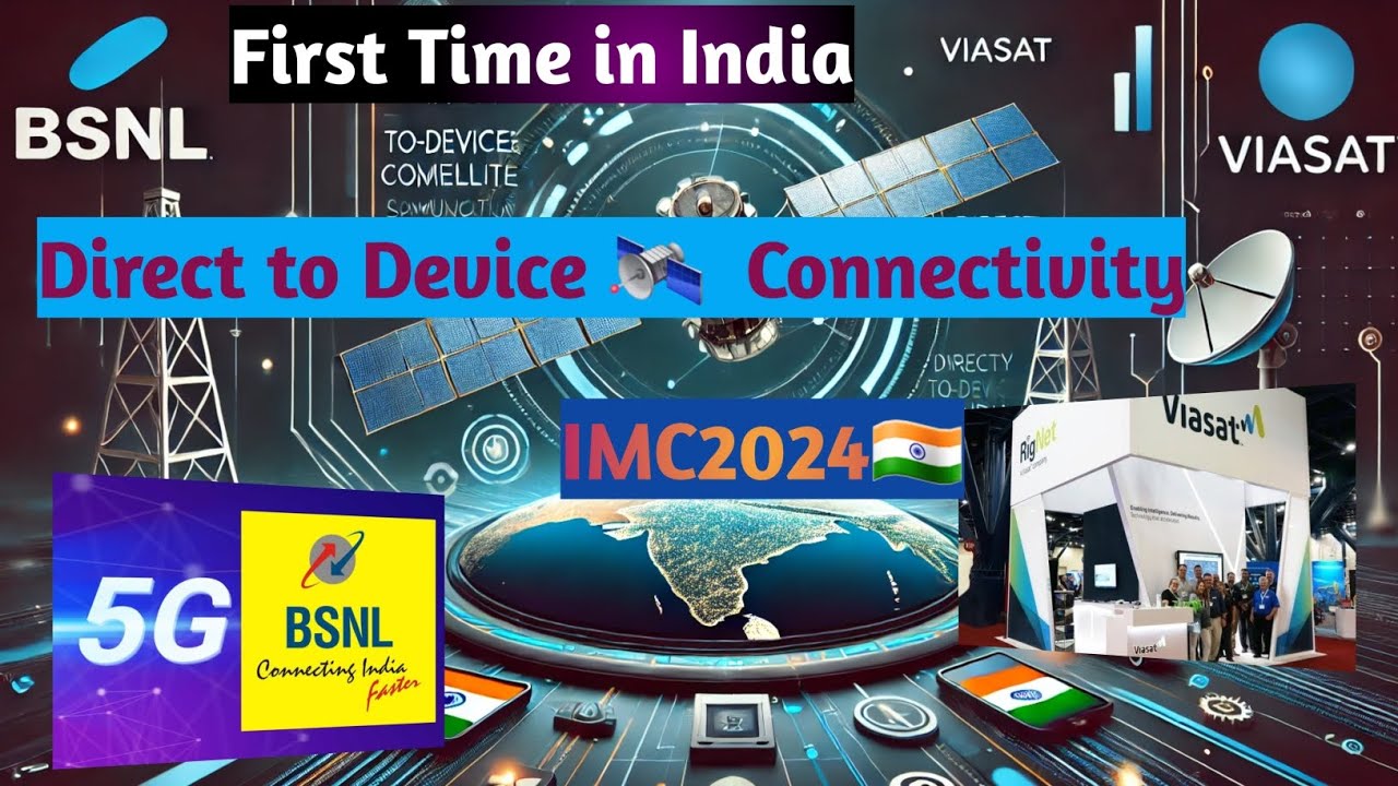 Direct To Device Satellite Connectivity || First Time In India ...