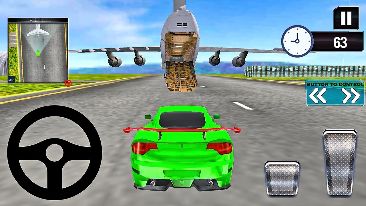 Car Transport Airplane Games 3D - Modern Car Transporter Plane ...