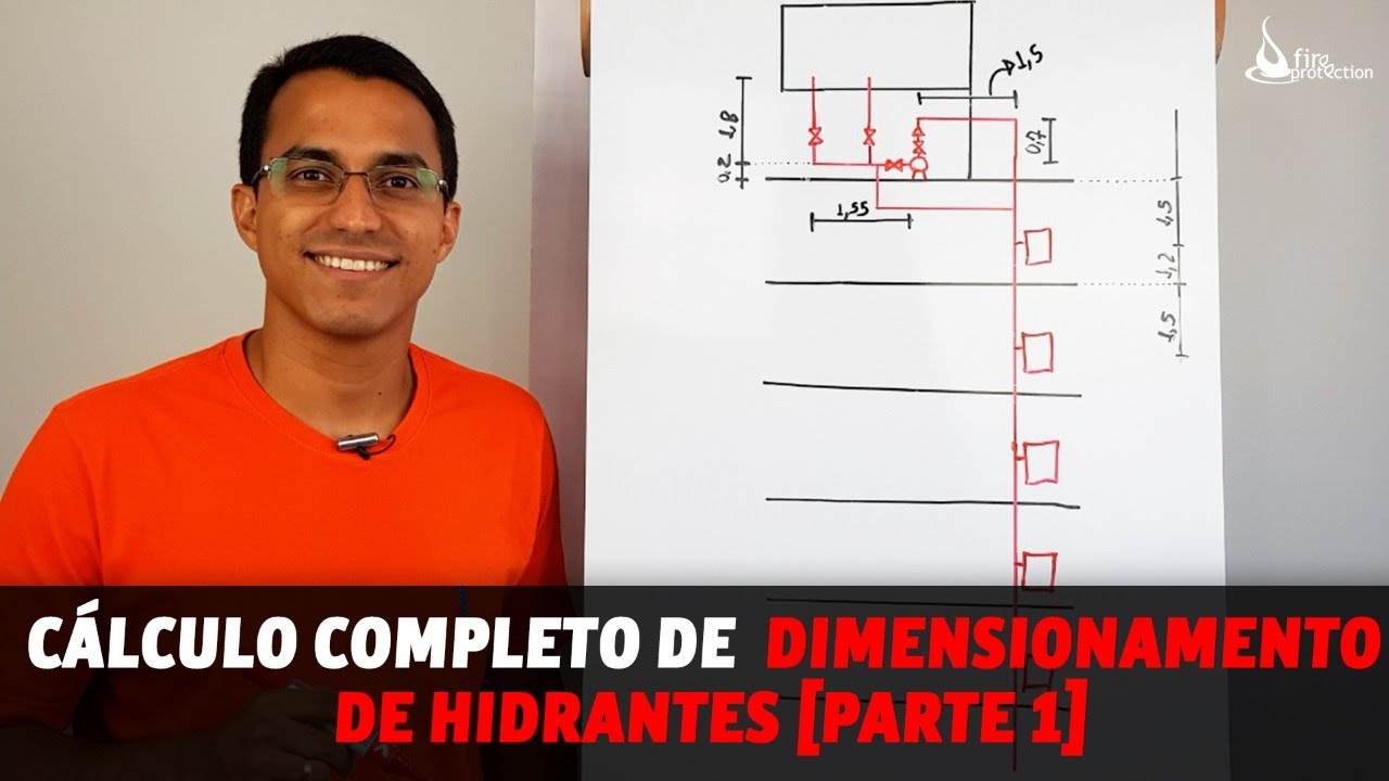 [PARTE 1] CÁLCULO COMPLETO DE DIMENSIONAMENTO DE HIDRANTES - YouTube