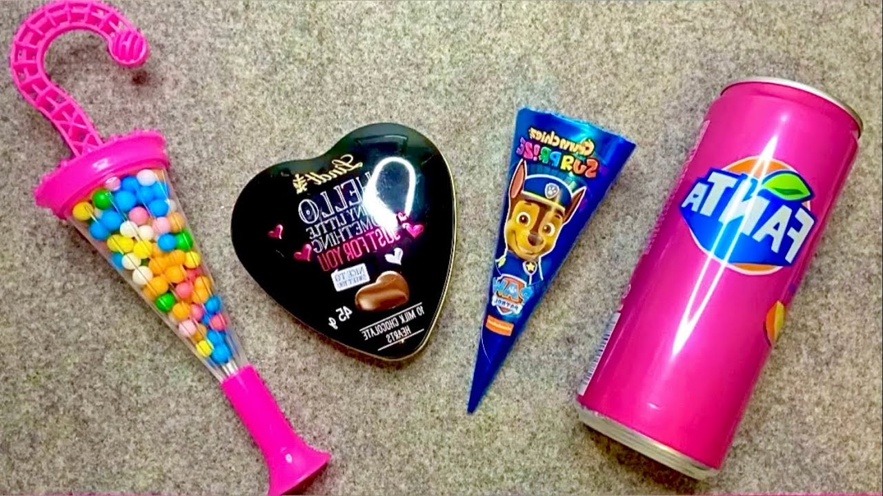 Reverse Candy Surprise box and Sweets ASMR | Funny Candies opening ...