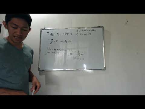 How to solve systems of linear differential equations - YouTube