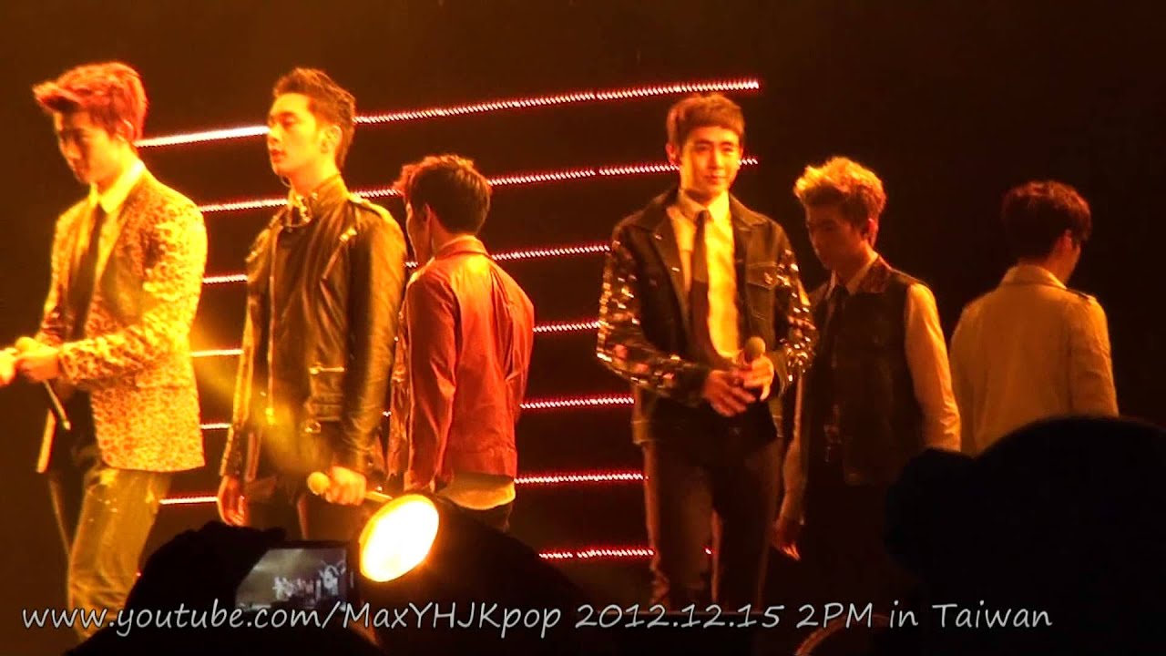 121215 2PM 日文組曲-Take off+Ultra lover+I'm your man - YouTube