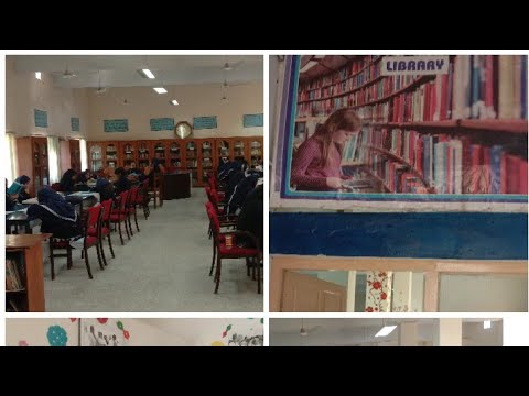 library#a tour of library in sir syed college Campus 1 wah cantt ...