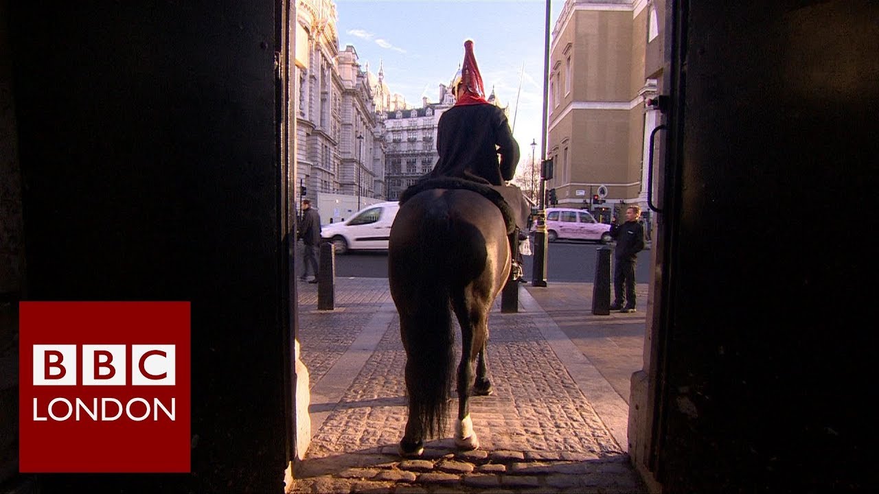 The Royal guards doing their duty on Christmas day – BBC London News ...