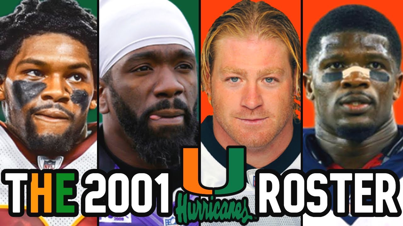 Can The 2001 Miami Hurricanes Roster Win The Superbowl? - YouTube