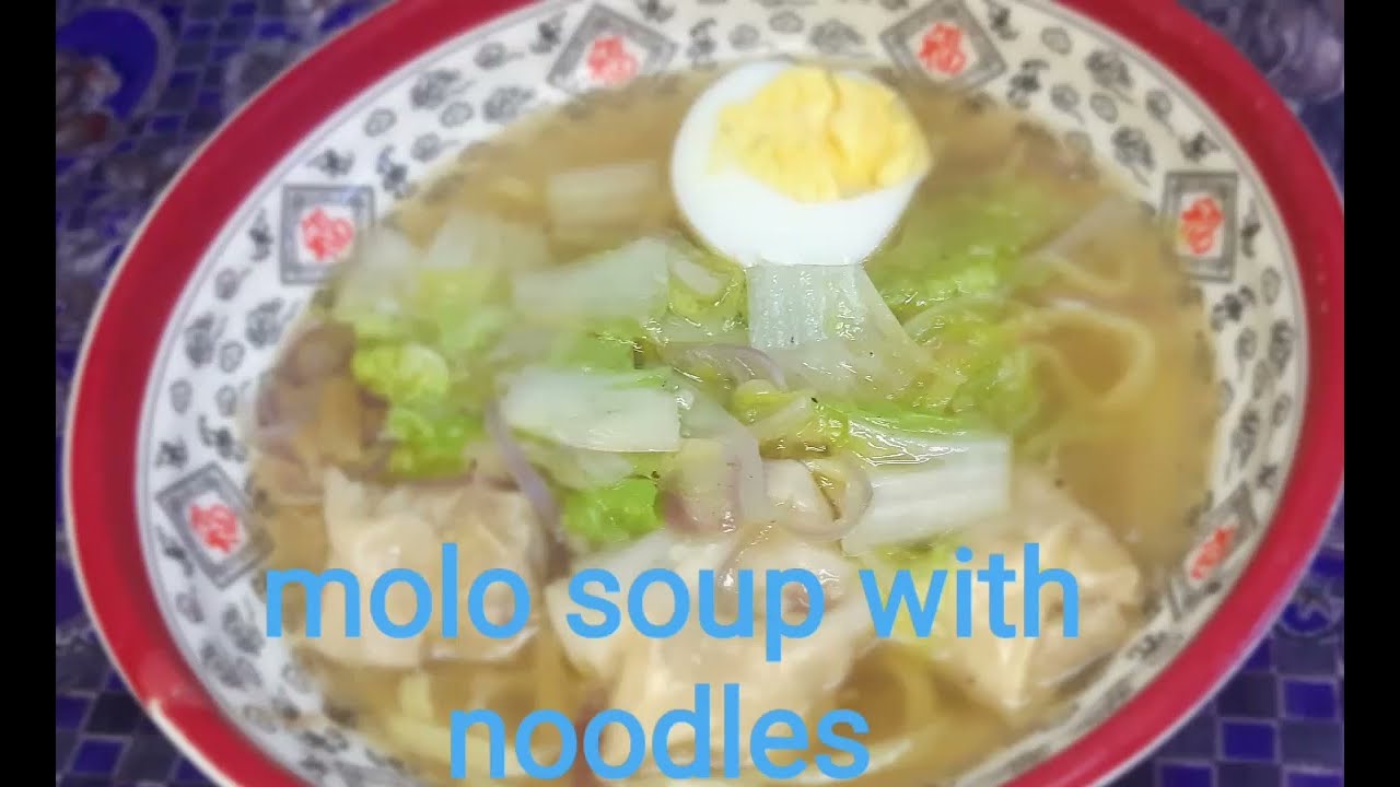 MOLO SOUP WITH NOODLES - YouTube