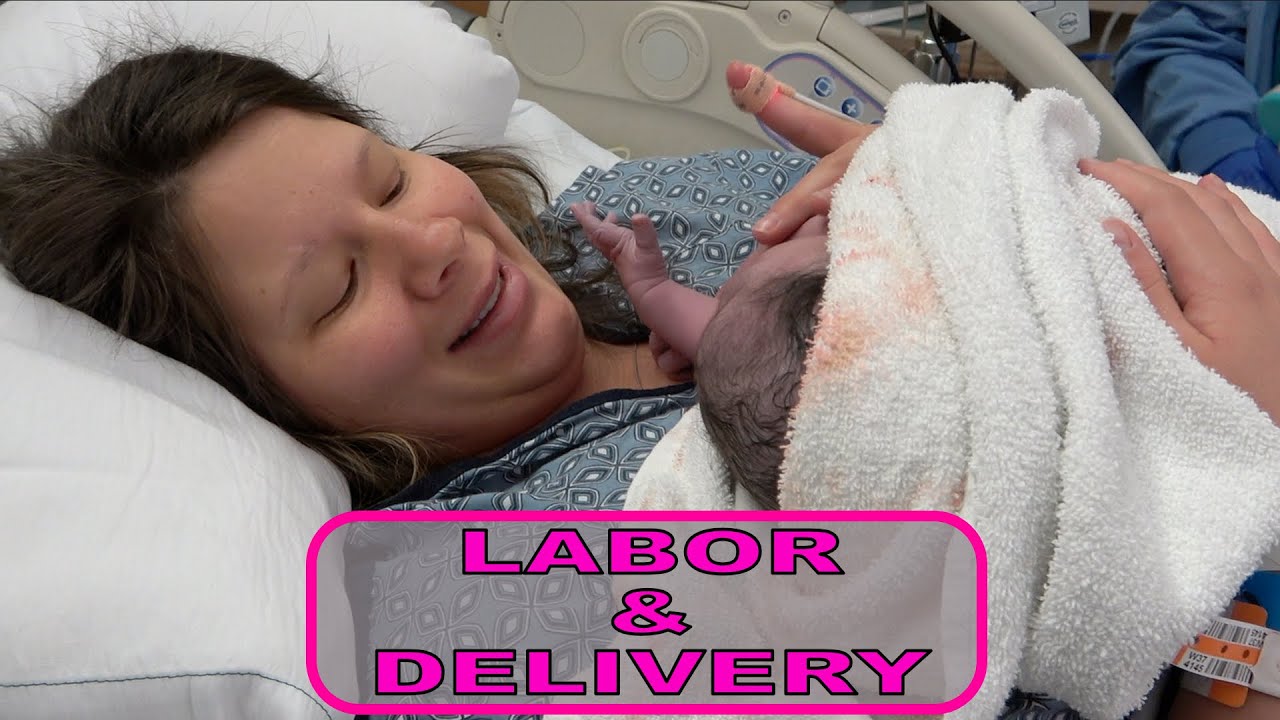 BIRTH VLOG! Real Labor & Delivery Of Our First Baby! *12 HRS OF LABOR ...