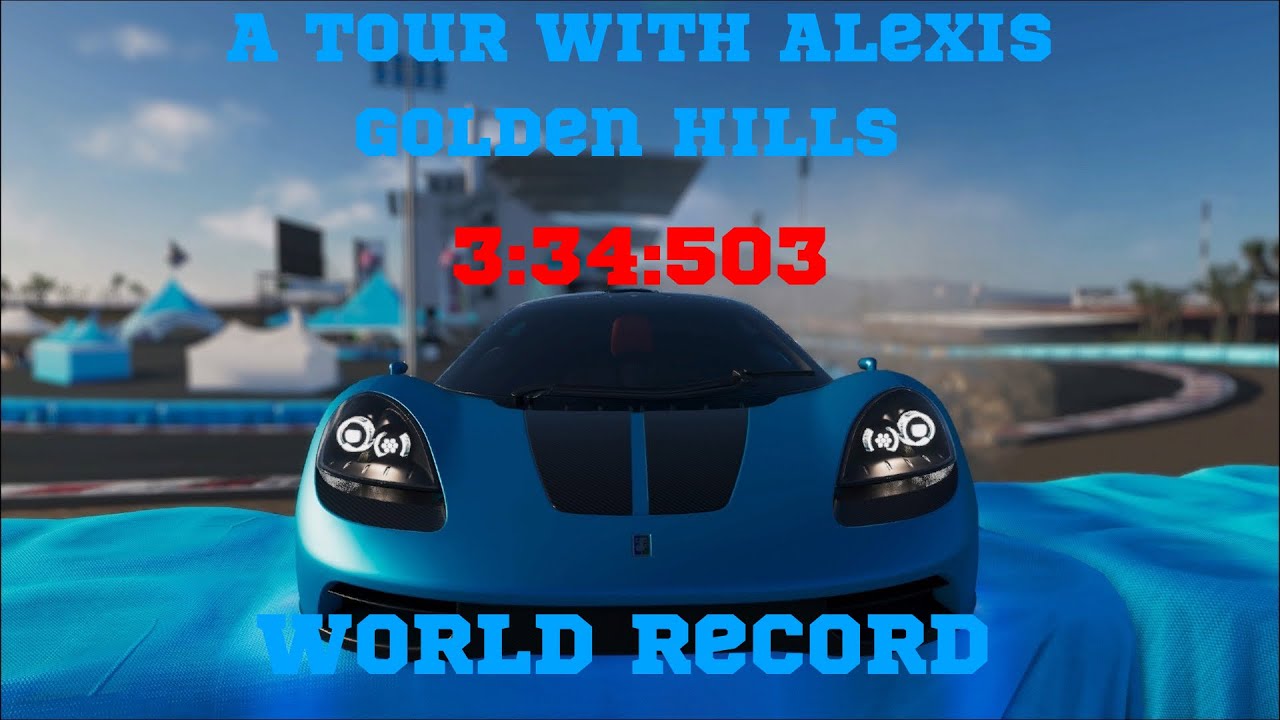 The Crew 2 | A tour with Alexis Golden Hills [3:34:503 - World Record ...