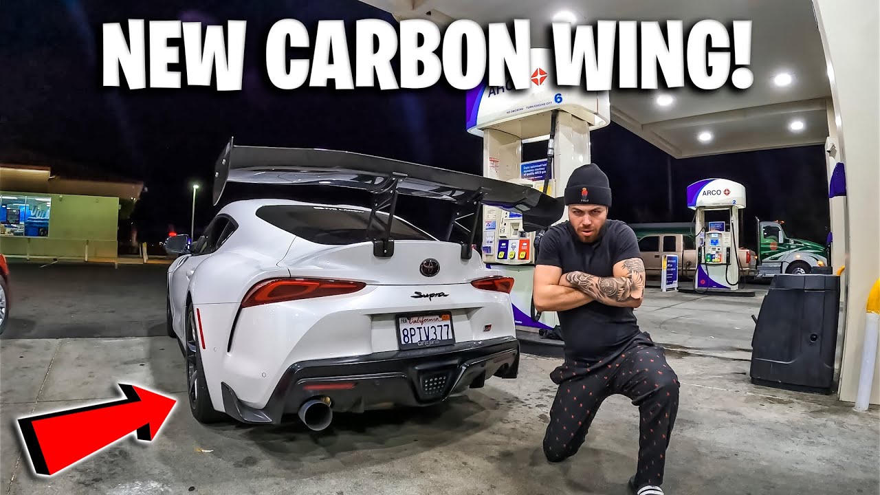 DRILLING HOLES INTO MY BRAND NEW SUPRA!! *BAD IDEA* - YouTube