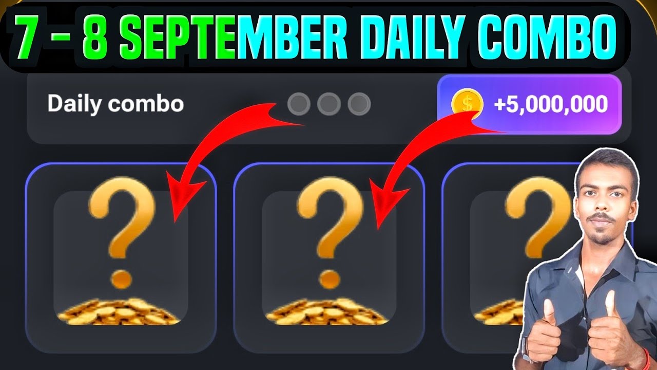 8 September Daily Combo | Hamster Kombat Daily Combo for 7 Sept - 8 ...