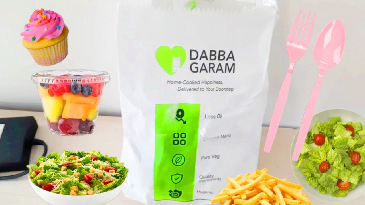Dhabba garam food review/dabba for people living away from home?? - YouTube