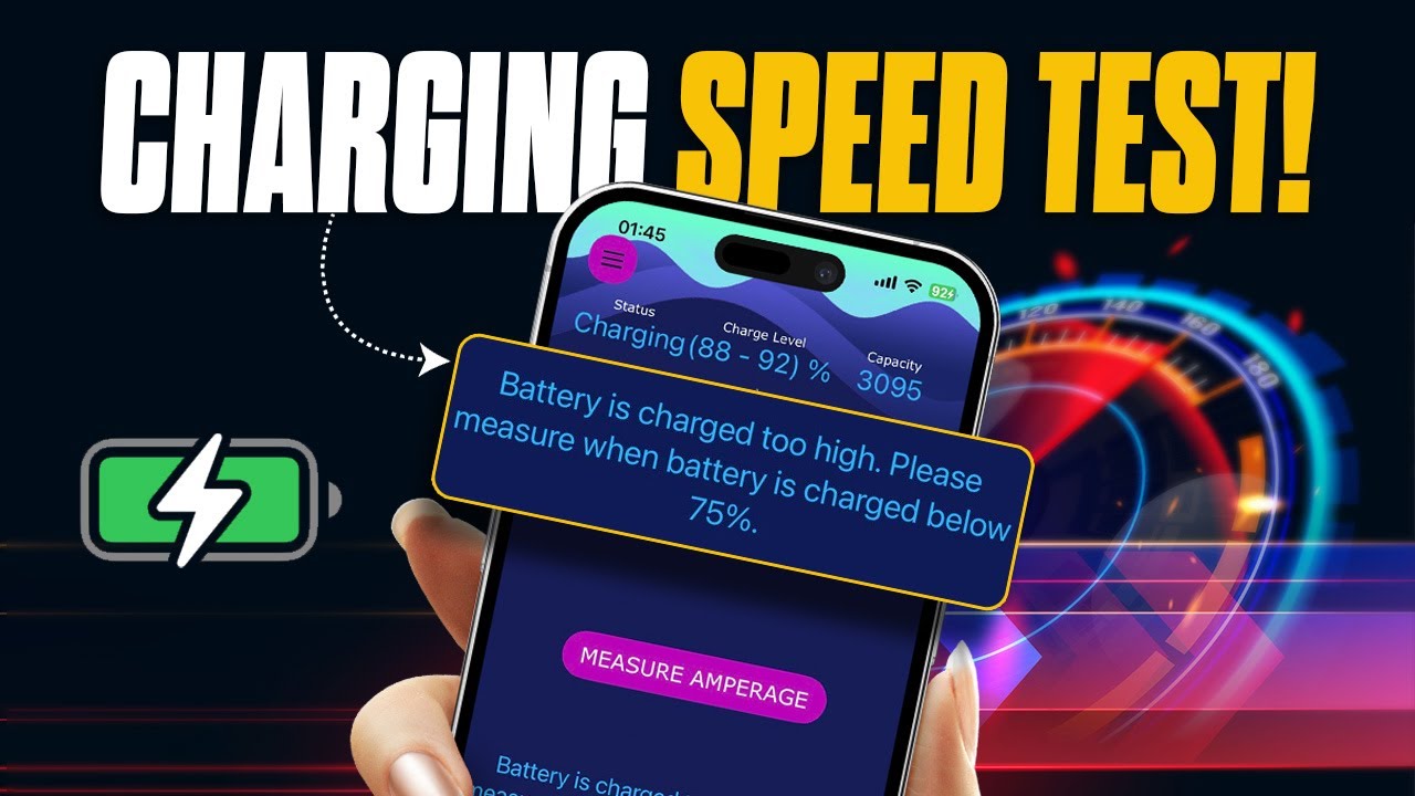 How to Check Your iPhone's True Charging Speed | Measure iPhone ...