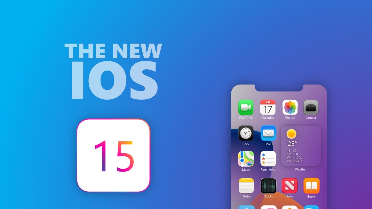 iOS 15 - Concept by OS Designer - YouTube