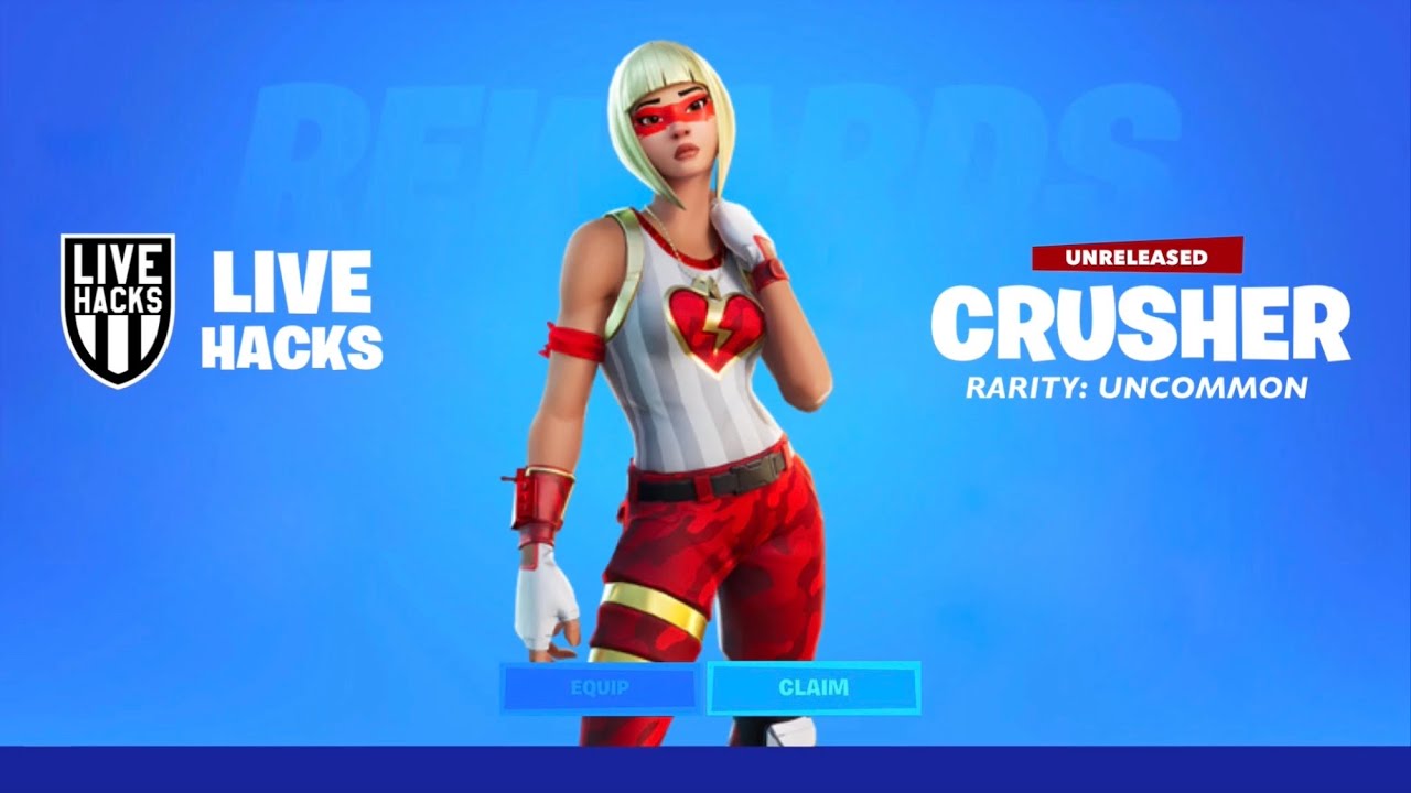 UNRELEASED “CRUSHER” SKIN SHOWCASE!!! - YouTube