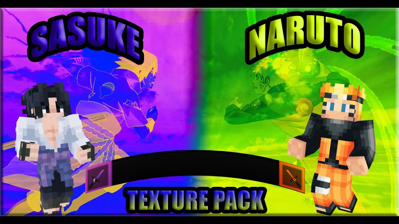 NARUTO x SASUKE [512x] RESOURCE PACK PVP (1.8.9) - YouTube