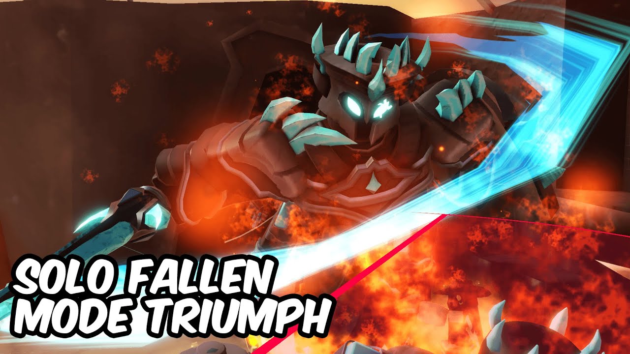 SOLO REWORK FALLEN MODE TRIUMPH | Tower Defense Simulator | ROBLOX ...