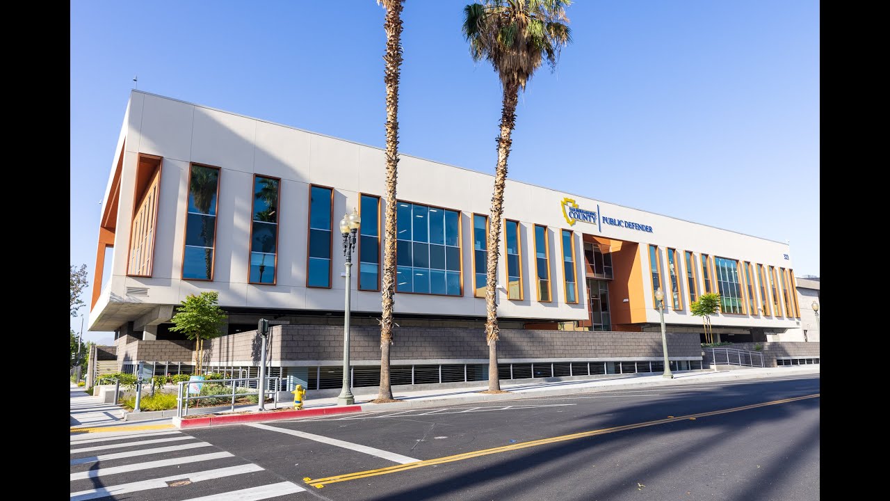 New Public Defender Building Opens in Downtown San Bernardino - YouTube
