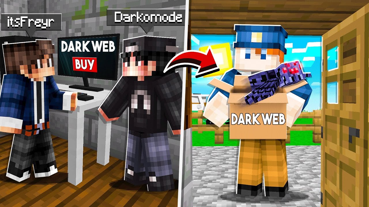 We bought a SCARY SPIDER Off The DARK WEB... (Minecraft 13th Street ...