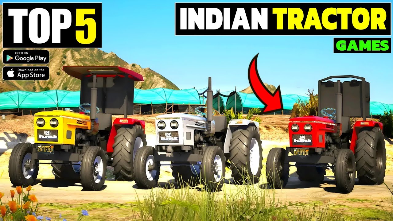 TOP 5 TRACTOR GAMES FOR ANDROID! BEST TRACTOR GAMES FOR ANDROID 2024 ...