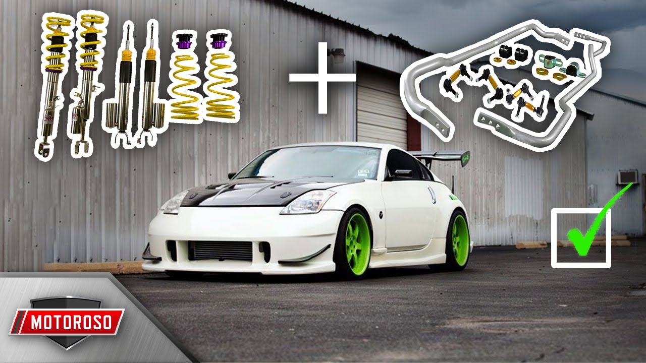2 Must-Have Suspension Mods on the Nissan 350Z - YouTube
