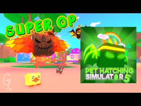 (🍀PET HATCHING SIMULATOR 5🍀) All super op codes in Pet Hatching ...