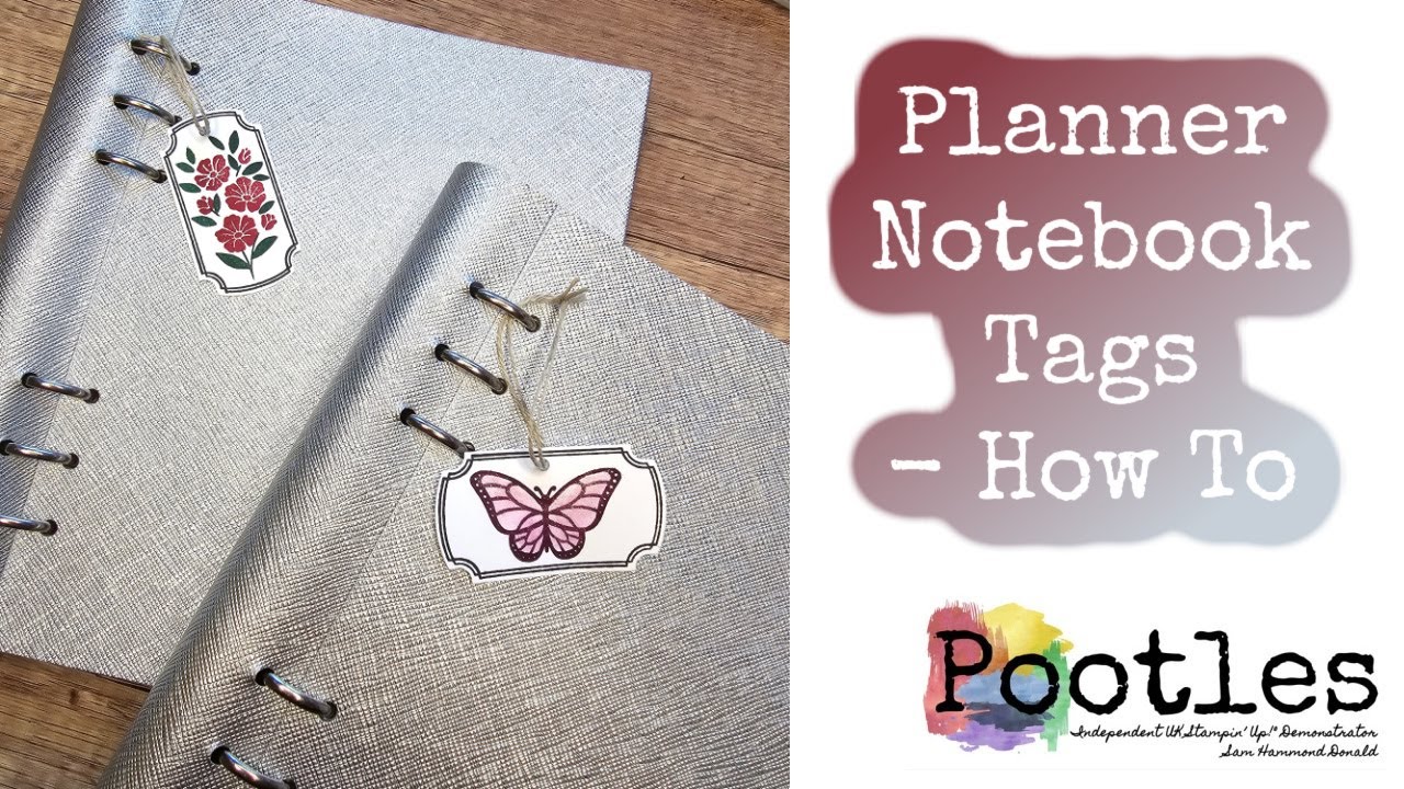 Planner Notebook Tags - a How To - YouTube