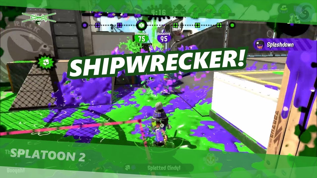 SHIPWRECKER! [Splatoon 2] - YouTube